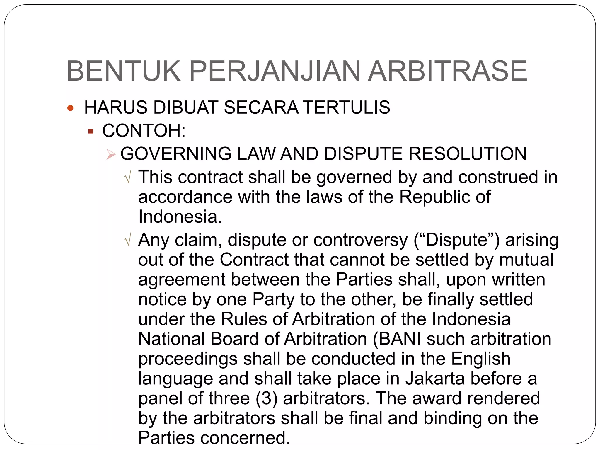 ARBITRASE_and_ALTERNATIF_PENYELESAIAN_SE.ppt