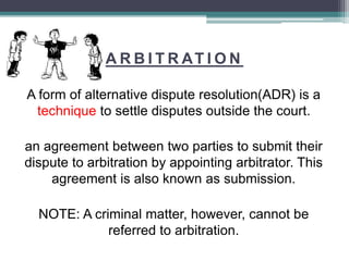 Arbitration | PPTX