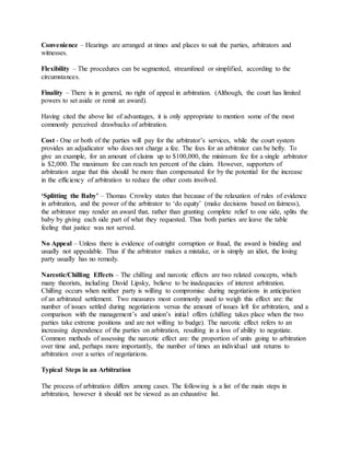 Arbitration | DOCX
