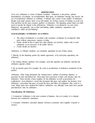 Sample Arbitration Solar System