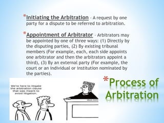 ARBITRATION: NEED OF THE HOUR | PPT