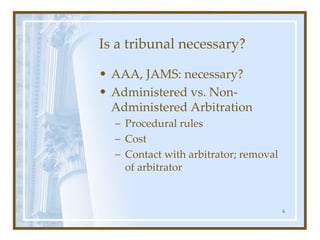 Arbitration Practice | PPT