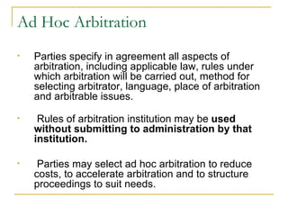 Arbitration sharie report final | PPT