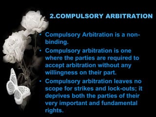 Arbitration and adjudication | PPTX