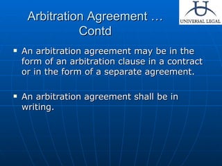 Arbitration And Conciliation | PPT