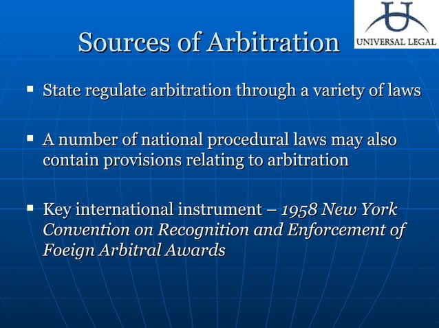 Arbitration And Conciliation | PPT