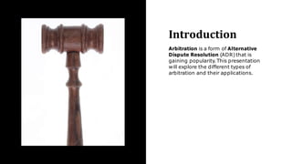 arbitration and it's types.pptx