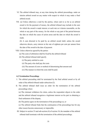 Arbitration in Construction Industry for civil engineering | PDF