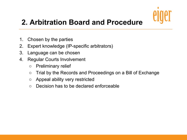 Arbitration in Germany - Advantages and Disadvantages from a German ...