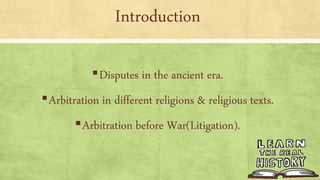 Arbitration in religious texts | PPT