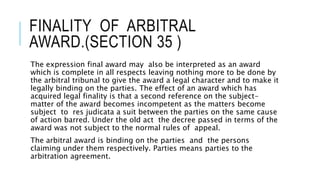 Arbitration law. | PPTX