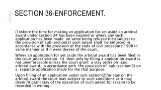 Arbitration law. | PPTX