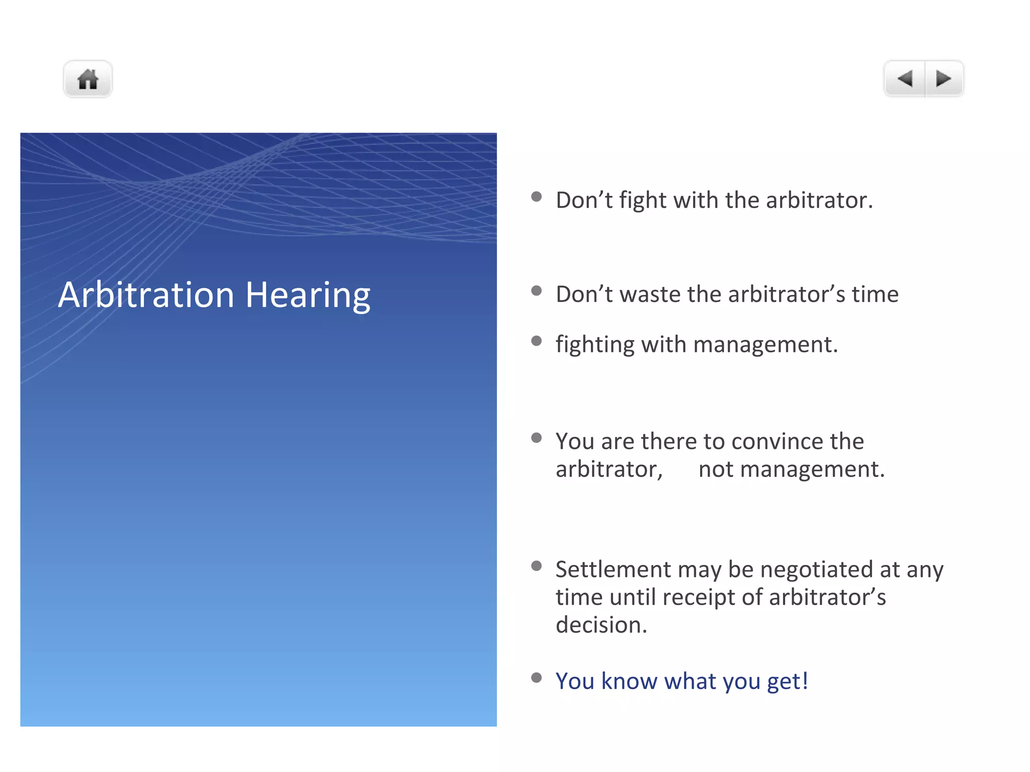 Arbitration processpt1 | PPT