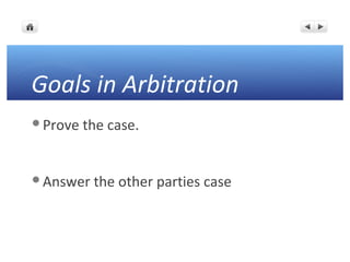 Arbitration processpt1 | PPT