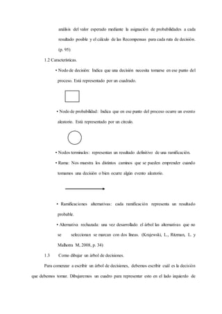 Arbol de deciciones | DOCX