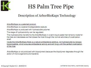 Arbor biokaps (hs palm tree pipe)(en) | PDF