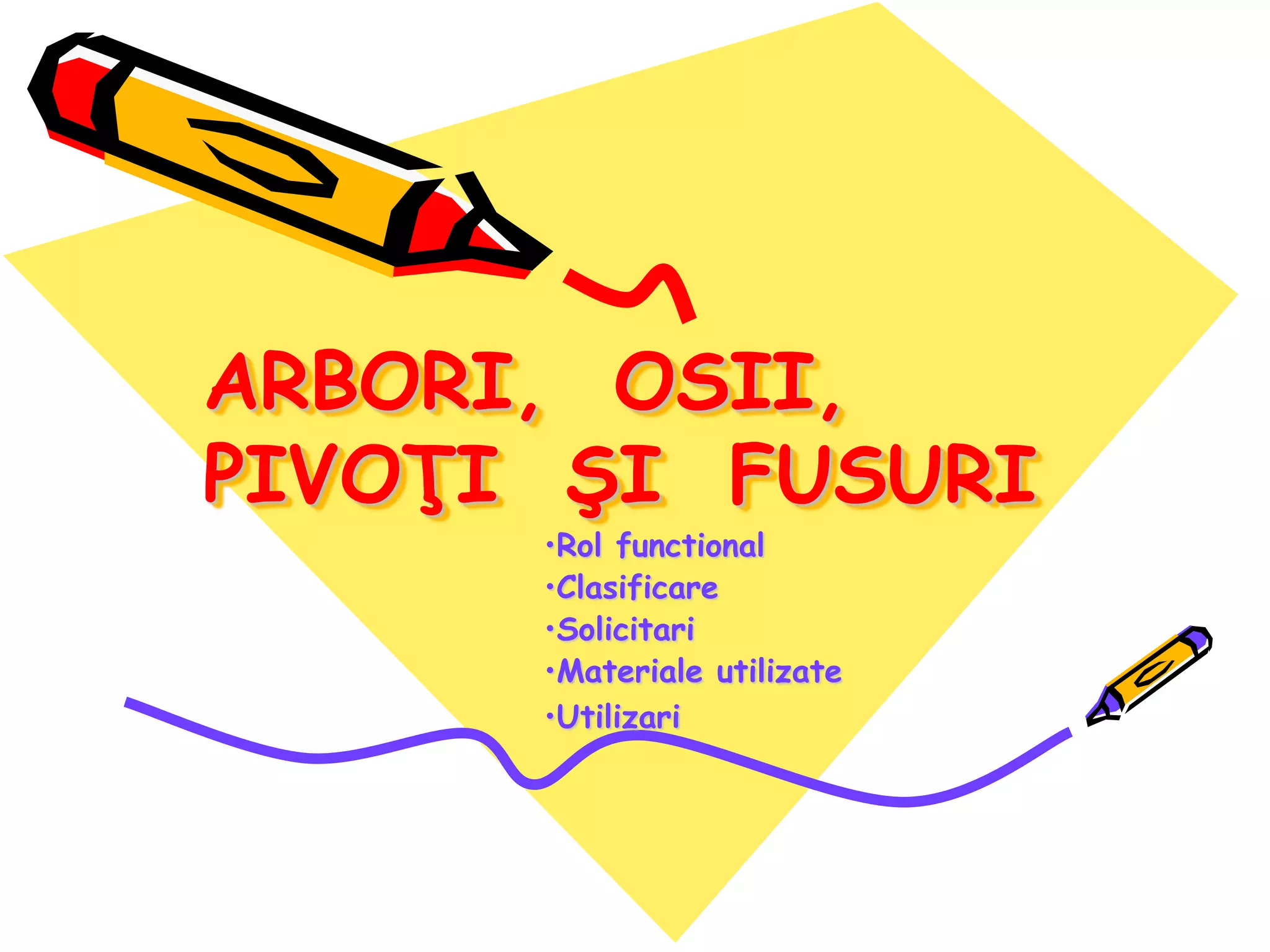 ARBORI, OSII, PIVOŢI ŞI FUSURI.ppt