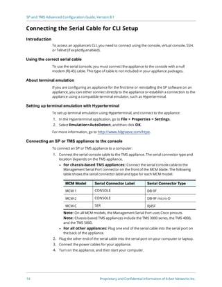 Arbor Networks SP and TMS Advanced Configuration Guide | PDF