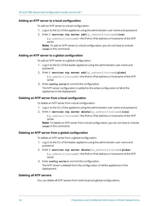 Arbor Networks SP and TMS Advanced Configuration Guide | PDF