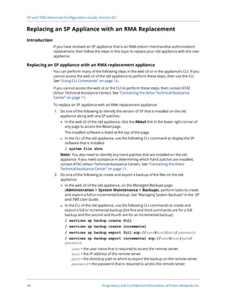 Arbor Networks SP and TMS Advanced Configuration Guide | PDF