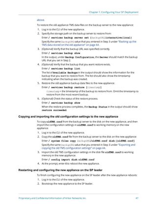 Arbor Networks SP and TMS Advanced Configuration Guide | PDF