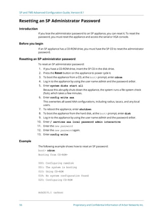 Arbor Networks SP and TMS Advanced Configuration Guide | PDF