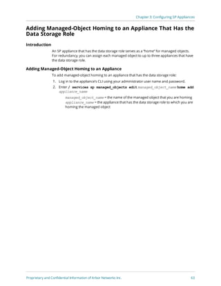 Arbor Networks SP and TMS Advanced Configuration Guide | PDF