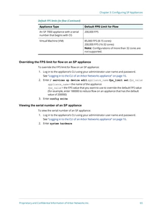 Arbor Networks SP and TMS Advanced Configuration Guide | PDF