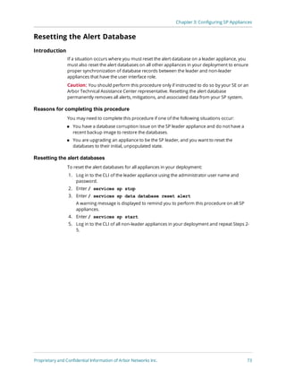 Arbor Networks SP and TMS Advanced Configuration Guide | PDF