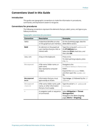 Arbor Networks SP and TMS Advanced Configuration Guide | PDF