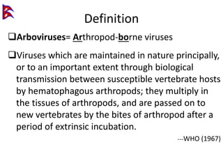 Arboviral Diseases - Saral | PPTX