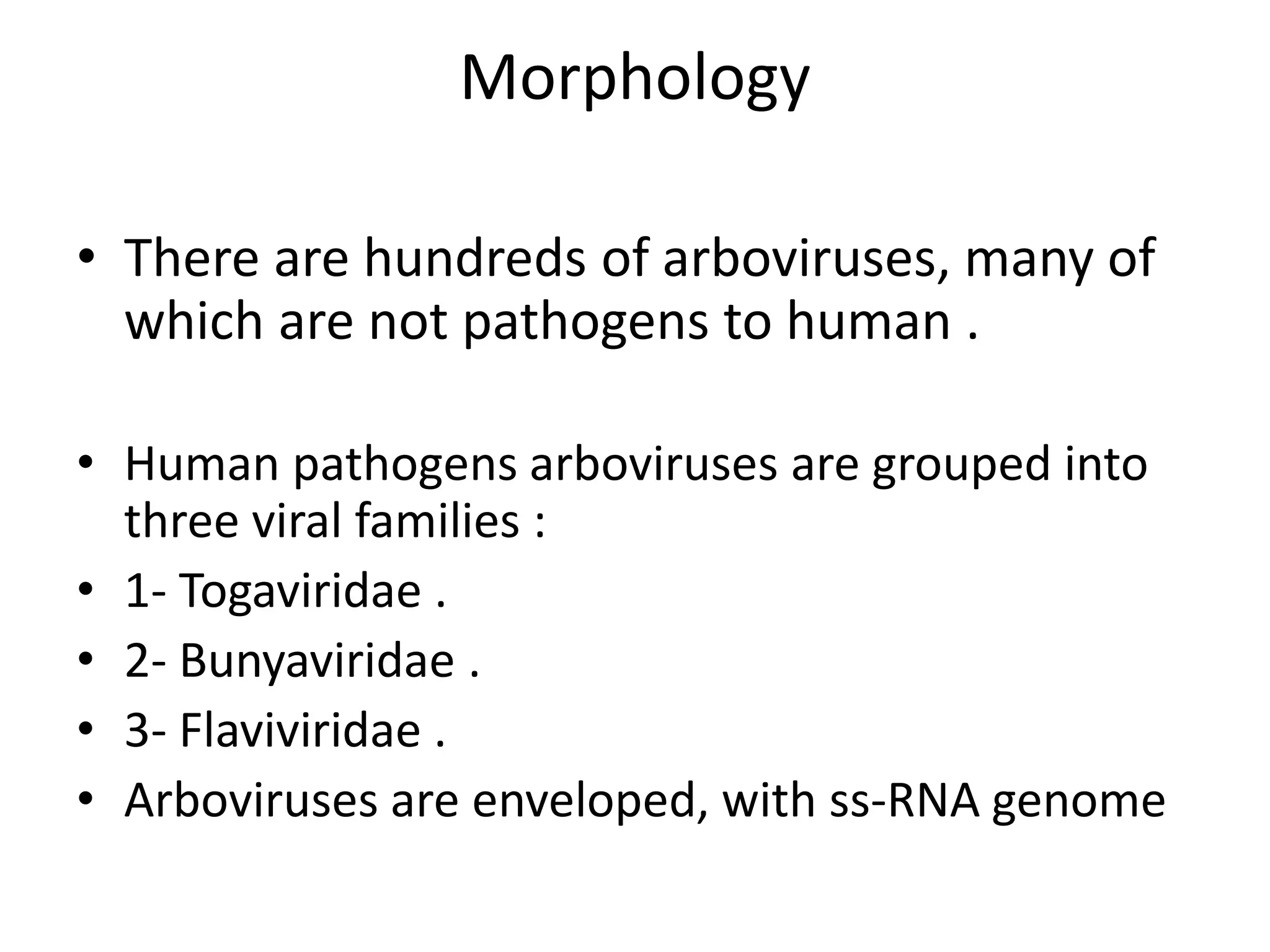 Arbovirus and its casution | PPTX