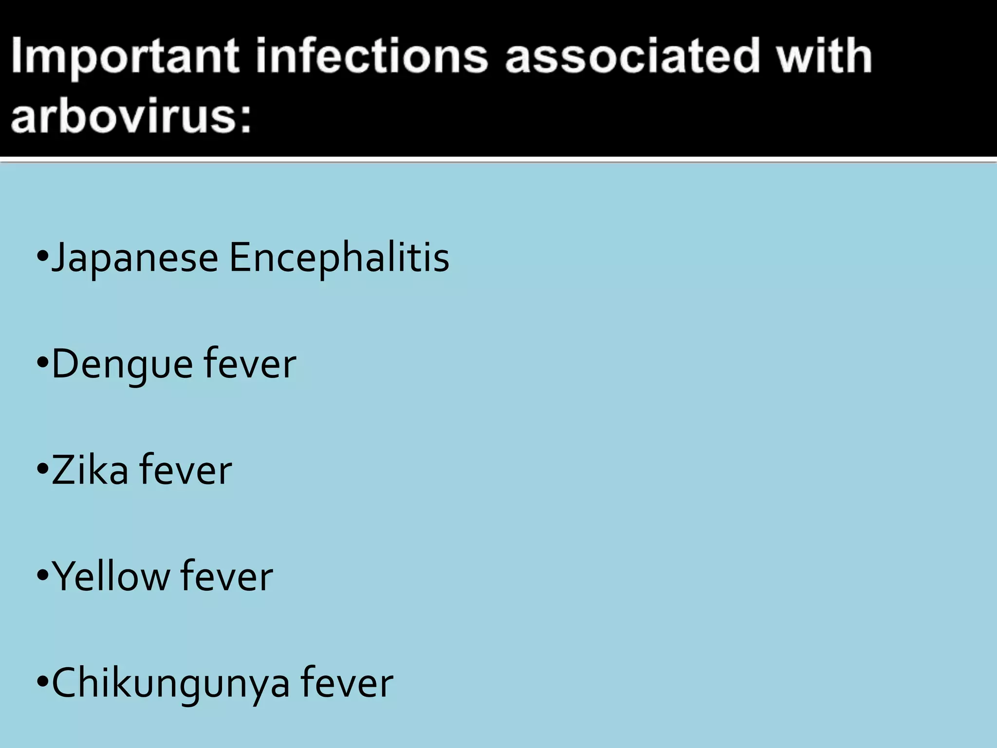 Arboviruses: Definition and Classification | PPTX