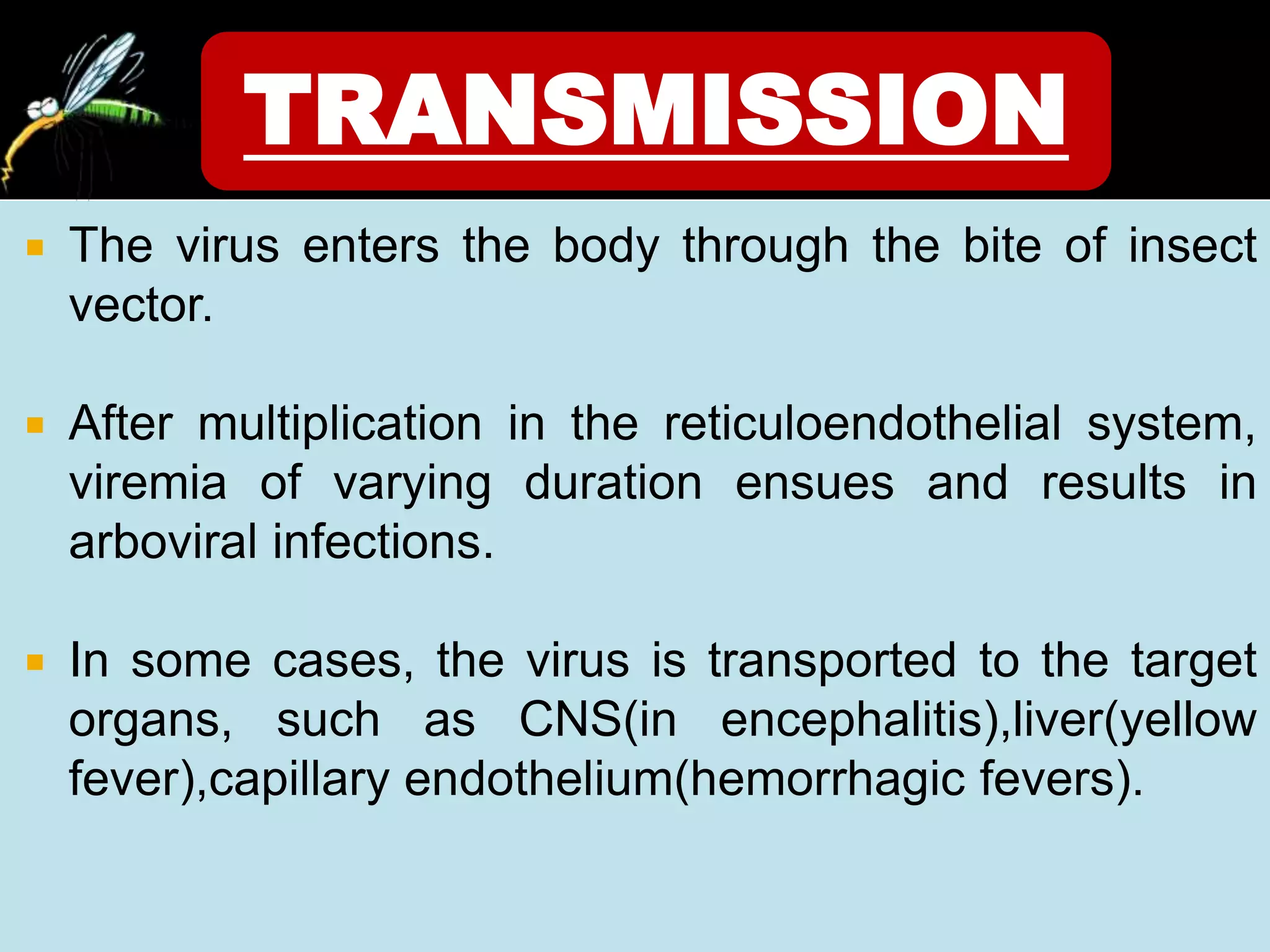 Arboviruses: Definition and Classification | PPTX