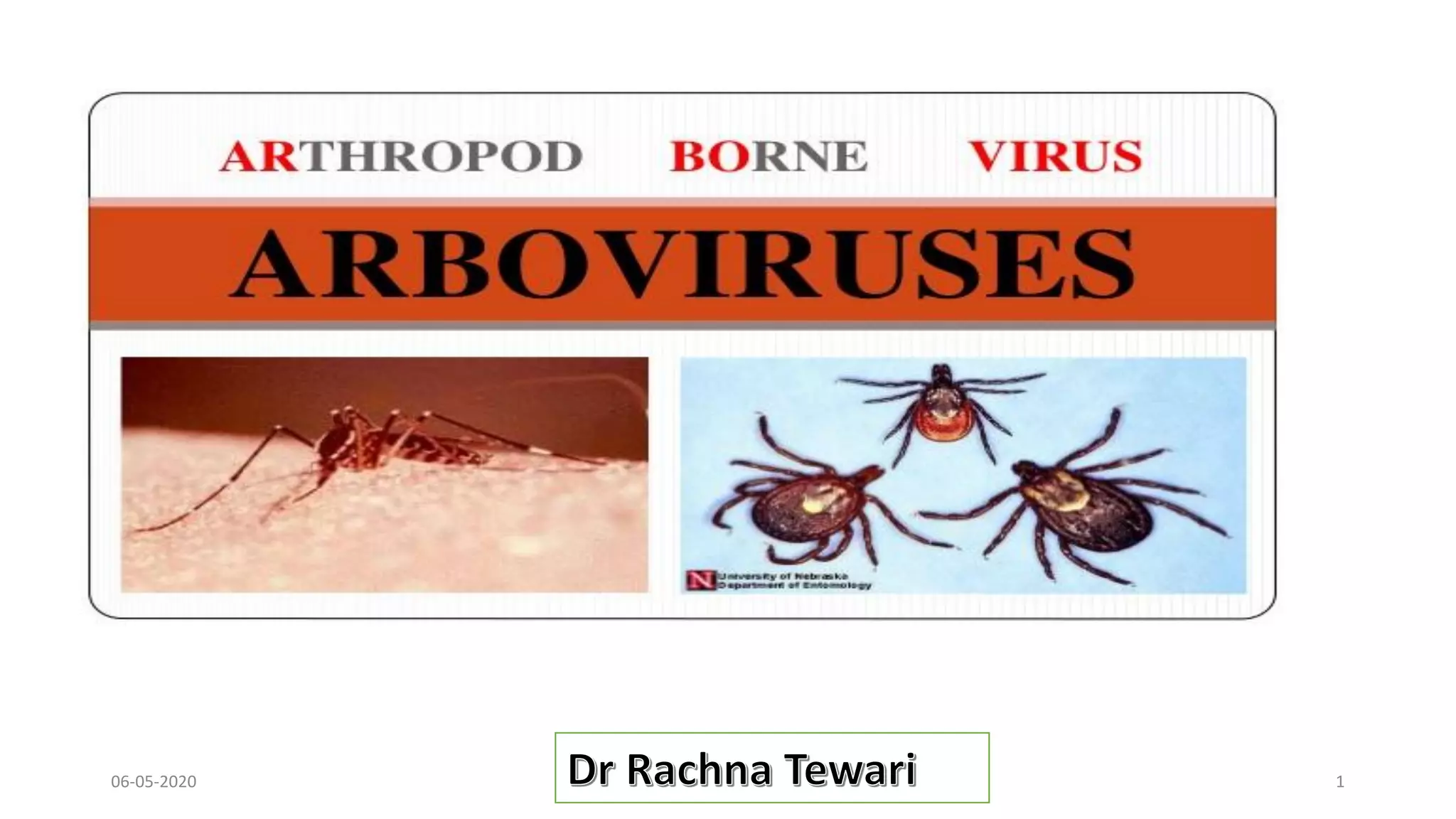 Arboviruses | PDF