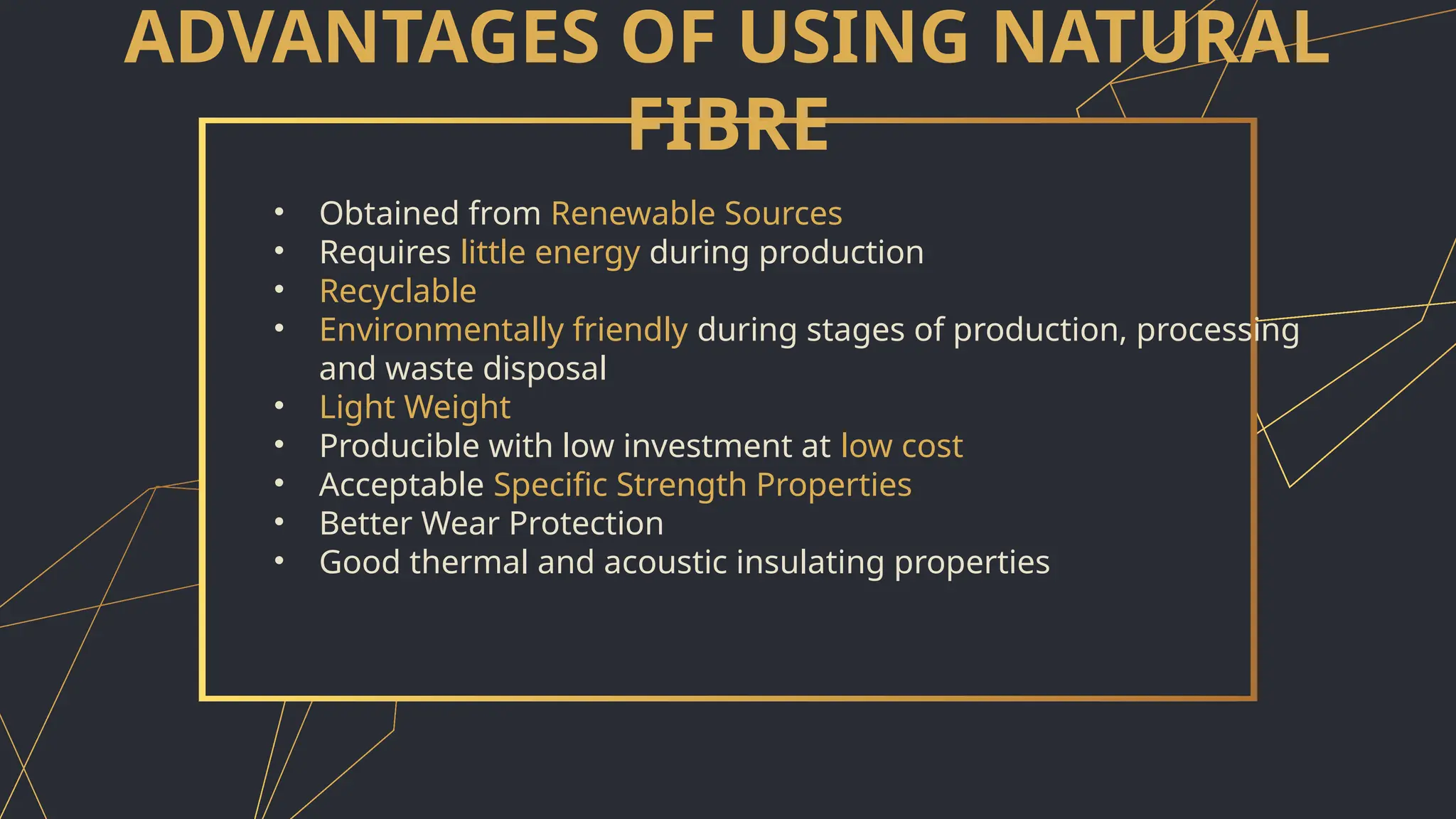 ARB PPT on natural fiber reinforced composites | PPT