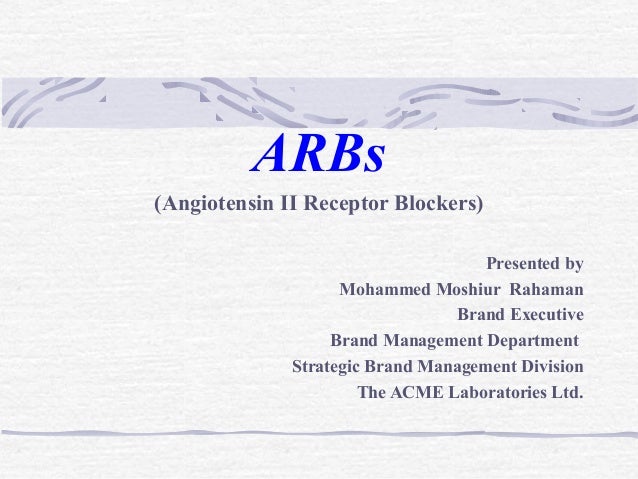Current status of ARBs in BD.ppt