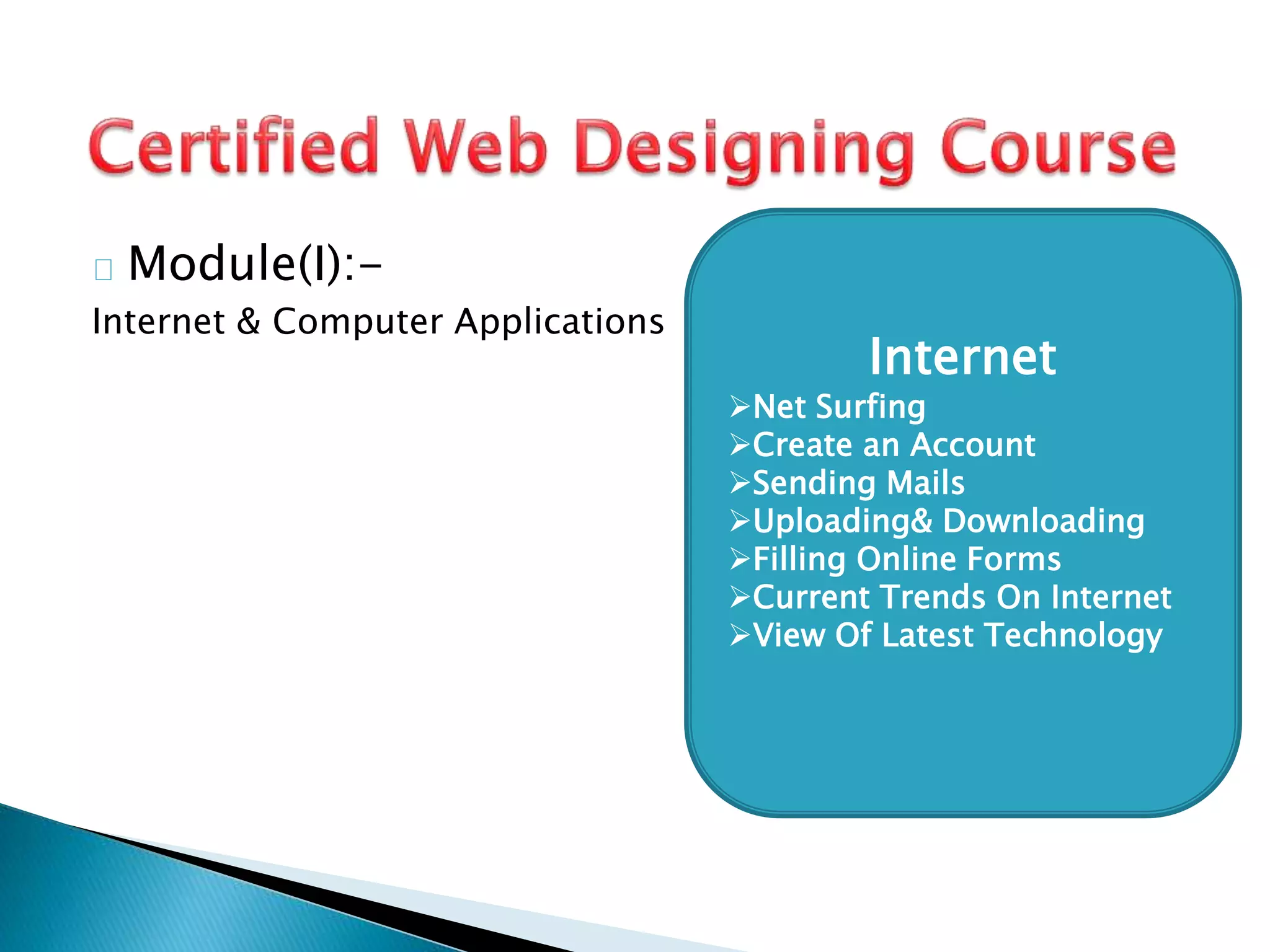 ARC web designing institute 9896199099 | PPT