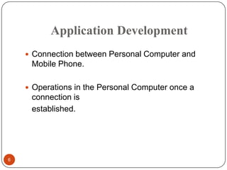 Arc application remote control using bluetooth | PPTX