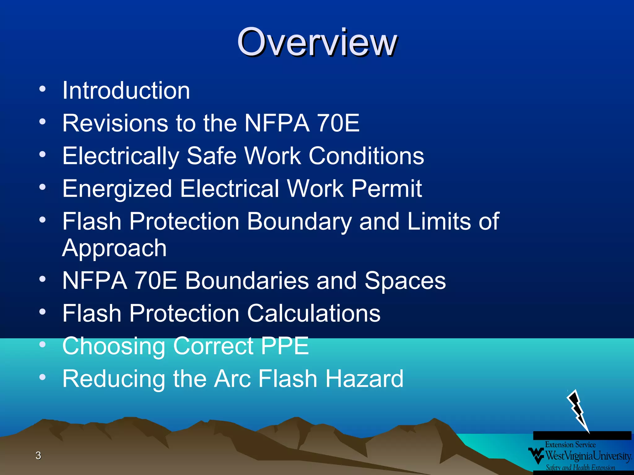 Introduction to Arc Flash/Blast Electrical Hazards | PPT