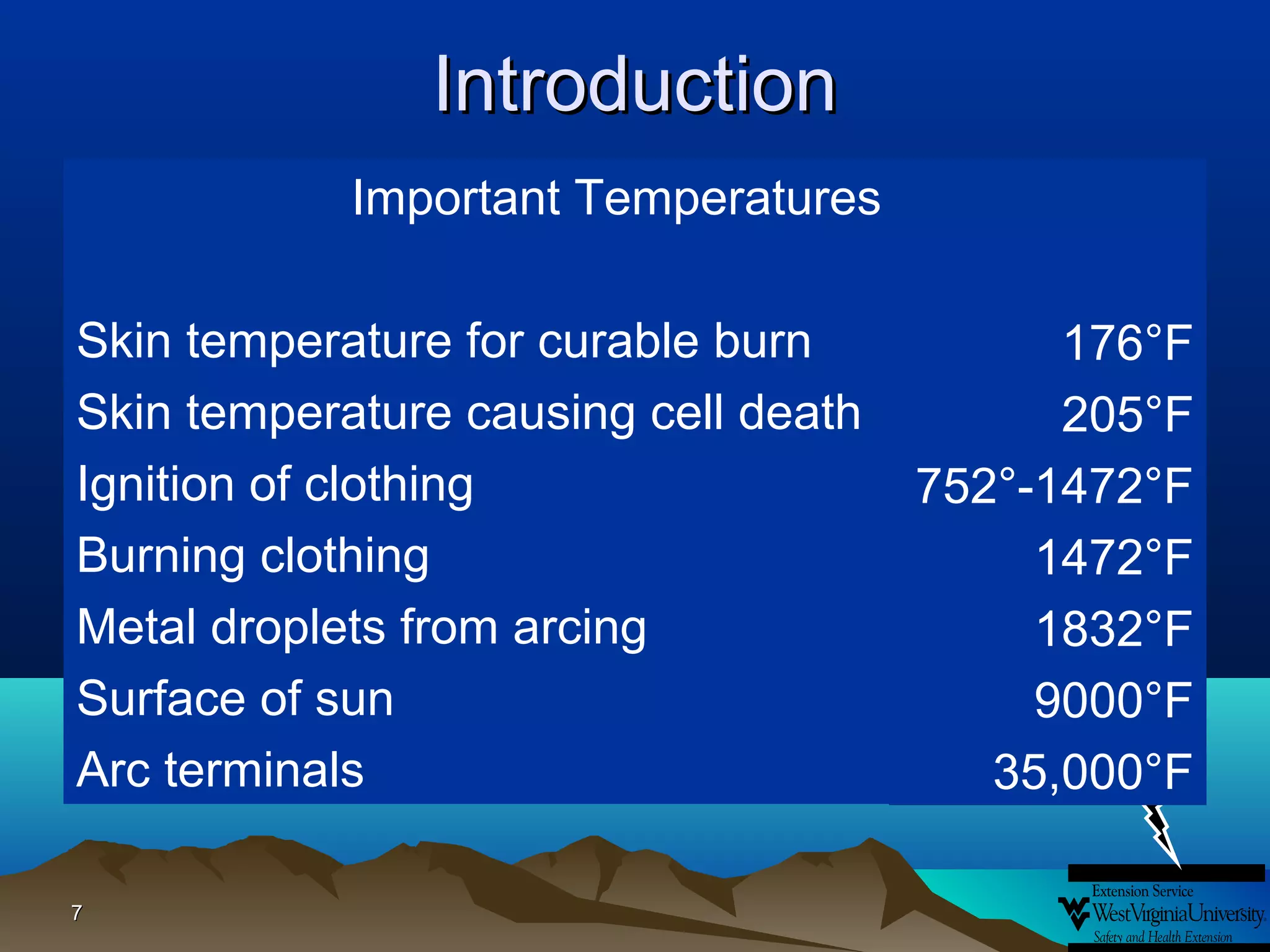 Introduction to Arc Flash/Blast Electrical Hazards | PPT