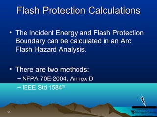 Introduction to Arc Flash/Blast Electrical Hazards | PPT