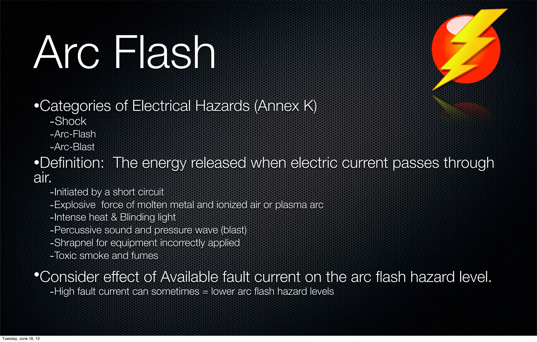 Arc Flash Training | PDF