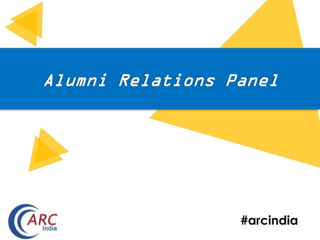 ARC - Opening Presentation | PPTX