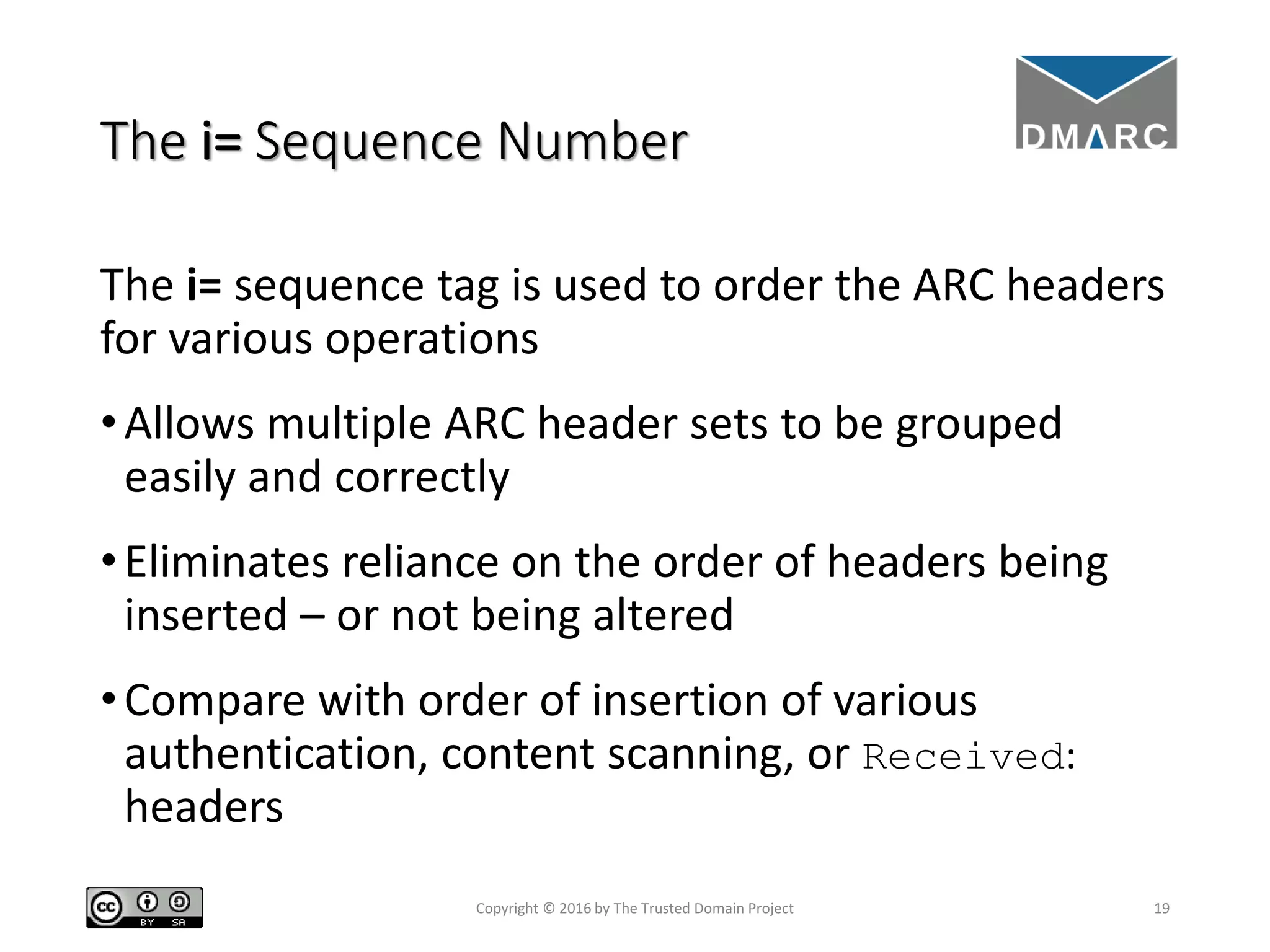 Overview of the ARC Protocol for Email | PDF