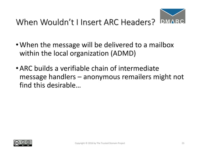 Overview of the ARC Protocol for Email | PDF | Email | Internet