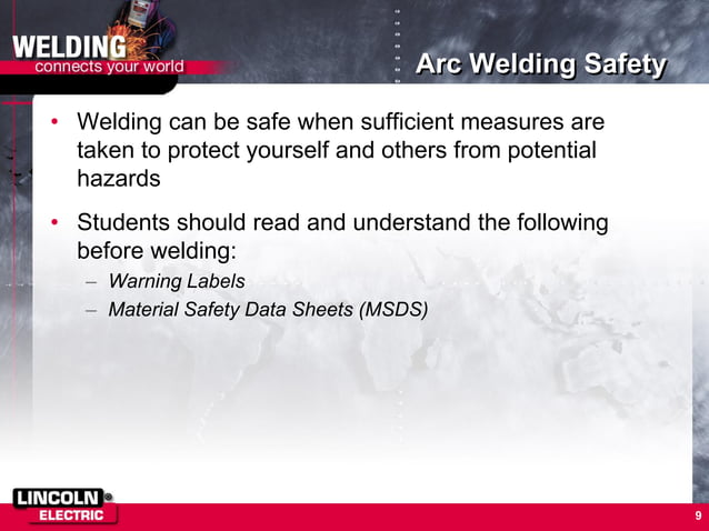 Arc Welding Basics | PDF | First Aid | Injuries
