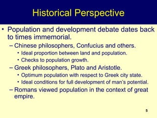 Population and Development: Paradigm in development | PPT