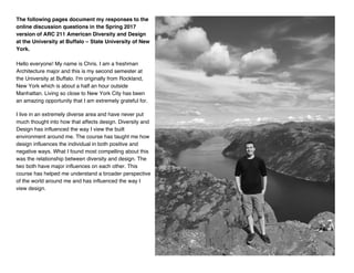 ARC 211: American Diversity and Design: Christopher Sweeney | PPT