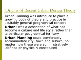 Arc251 02 the-scope-of-urban-design | PPT